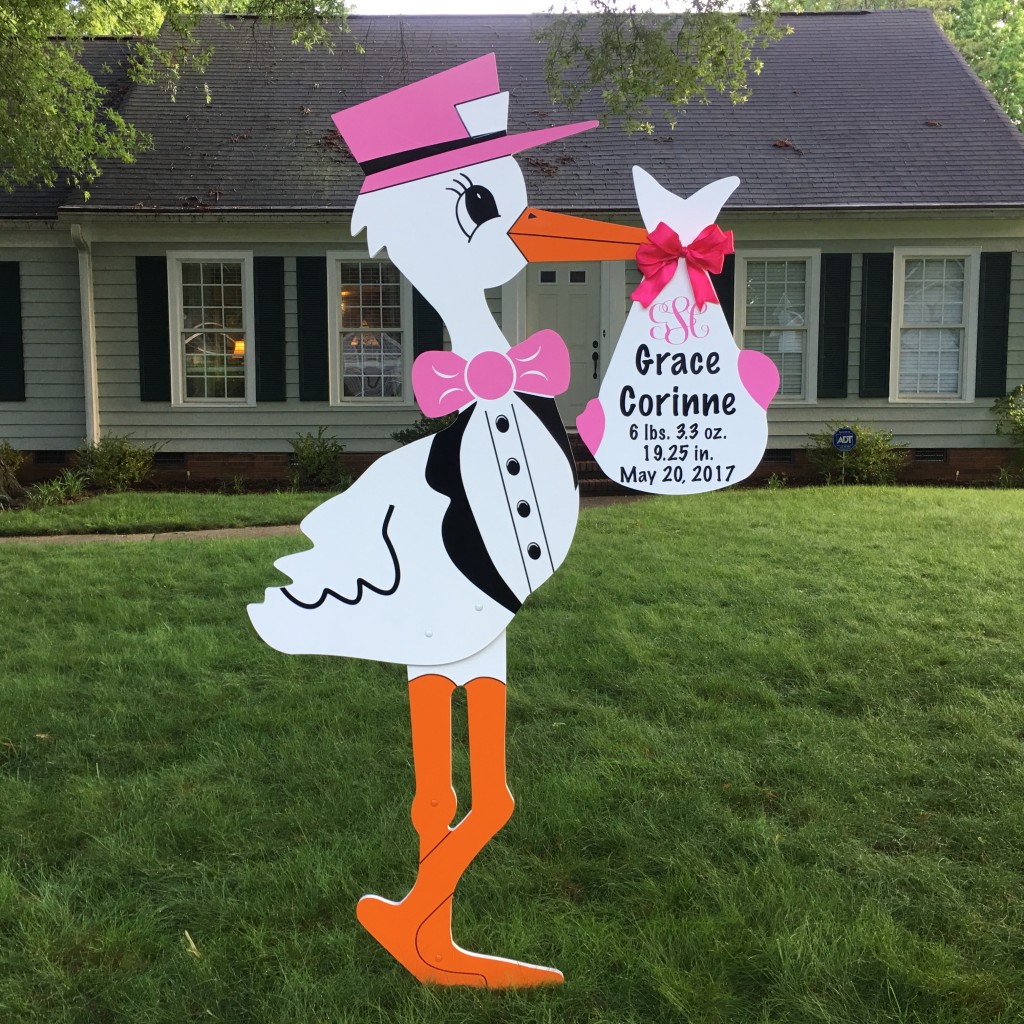Yard Stork Signs - Magnolia Storks and More